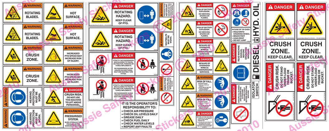 Products – Aussie Safety Stickers