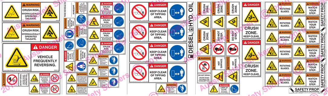 Road Sweeper – Aussie Safety Stickers