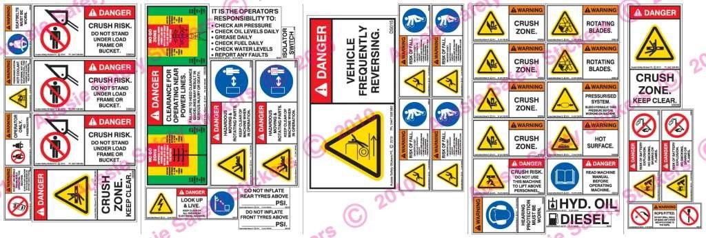 Wheel Loader – Aussie Safety Stickers