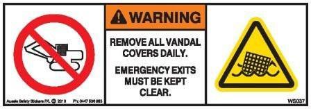 VANDAL COVERS (Horizontal)